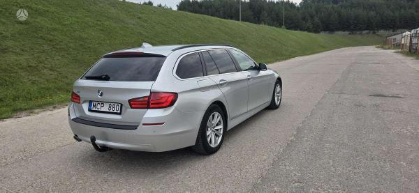 Pelēks BMW 525 2012 Viļņa, ar dzinēja tilpumu 2.00 L un nobraukumu 330 tūkst. km par 6950 €, foto 6 vietnē AUTOMOTO.COM.LV