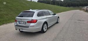 Grey BMW 525 2012 in Vilnius, with an engine capacity of 2.00 L and mileage of 330 thousand km for 6950 €, photo 6 on AUTOMOTO.COM.LV