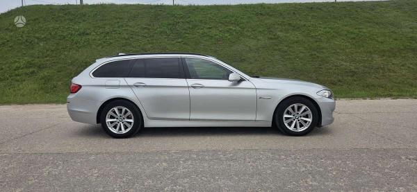 Pelēks BMW 525 2012 Viļņa, ar dzinēja tilpumu 2.00 L un nobraukumu 330 tūkst. km par 6950 €, foto 7 vietnē AUTOMOTO.COM.LV