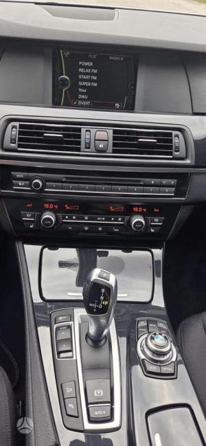 Grey BMW 525 2012 in Vilnius, with an engine capacity of 2.00 L and mileage of 330 thousand km for 6950 €, photo 15 on AUTOMOTO.COM.LV
