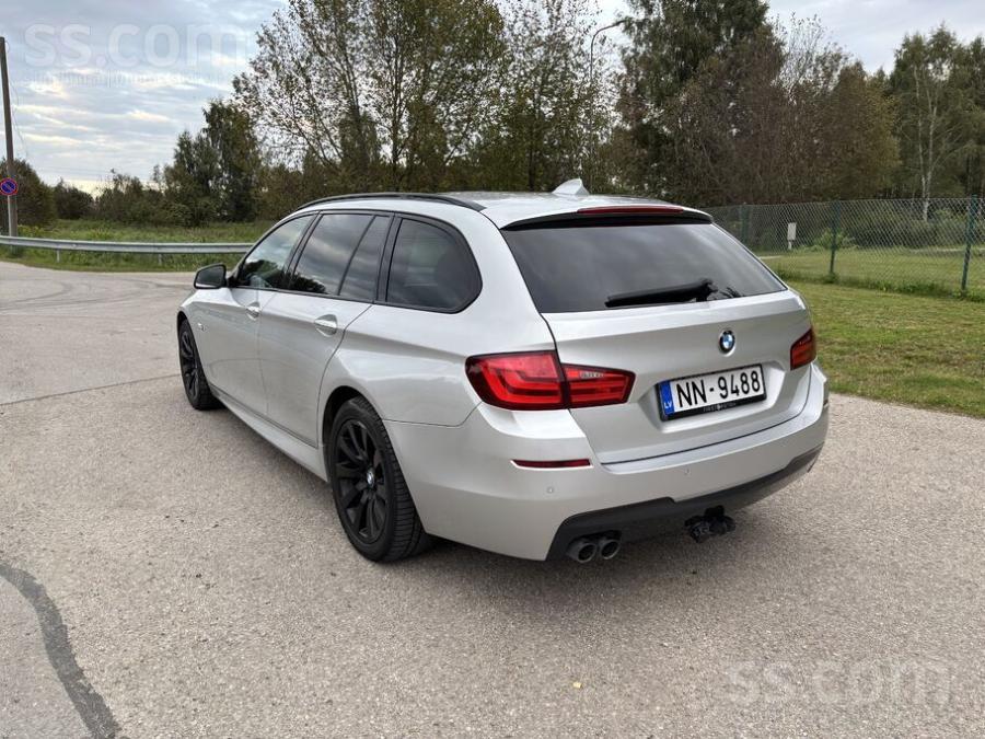 Grey BMW 525 2012 in Riga, with an engine capacity of 2.00 L and mileage of 302 thousand km for 11000 €, photo 4 on AUTOMOTO.COM.LV