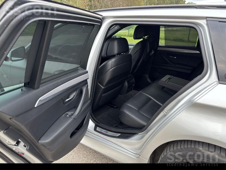 Grey BMW 525 2012 in Riga, with an engine capacity of 2.00 L and mileage of 302 thousand km for 11000 €, photo 9 on AUTOMOTO.COM.LV