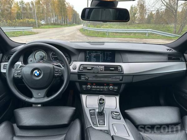 Grey BMW 525 2012 in Riga, with an engine capacity of 2.00 L and mileage of 303 thousand km for 9200 €, photo 7 on AUTOMOTO.COM.LV