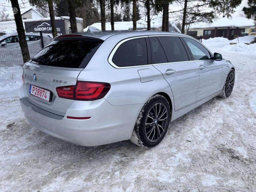 Grey BMW 525 2013 in Gargzdai, with an engine capacity of 2.00 L and mileage of 269 thousand km for 7999 €, photo 3 on AUTOMOTO.COM.LV