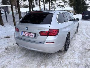 Grey BMW 525 2013 in Gargzdai, with an engine capacity of 2.00 L and mileage of 269 thousand km for 7999 €, photo 4 on AUTOMOTO.COM.LV