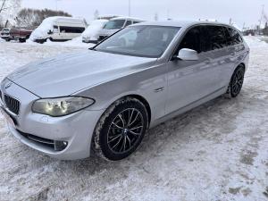 Grey BMW 525 2013 in Gargzdai, with an engine capacity of 2.00 L and mileage of 269 thousand km for 7999 €, photo 7 on AUTOMOTO.COM.LV