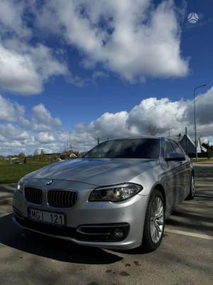 Grey BMW 525 2013 in Sirvintos, with an engine capacity of 2.00 L and mileage of 373 thousand km for 7350 €, photo 4 on AUTOMOTO.COM.LV
