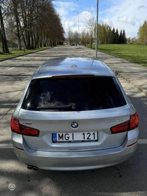 Grey BMW 525 2013 in Sirvintos, with an engine capacity of 2.00 L and mileage of 373 thousand km for 7350 €, photo 11 on AUTOMOTO.COM.LV