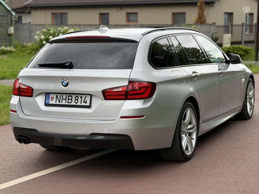 Grey BMW 525 2013 in Siauliai, with an engine capacity of 2.00 L and mileage of 313 thousand km for 8950 €, photo 6 on AUTOMOTO.COM.LV