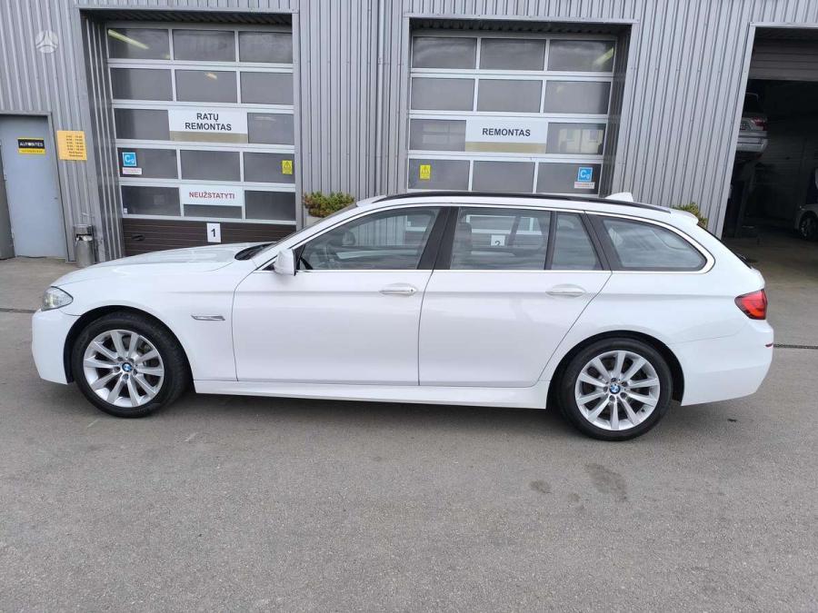 Grey BMW 525 2013 in Joniskis, with an engine capacity of 2.00 L and mileage of 230 thousand km for 11200 €, photo 3 on AUTOMOTO.COM.LV
