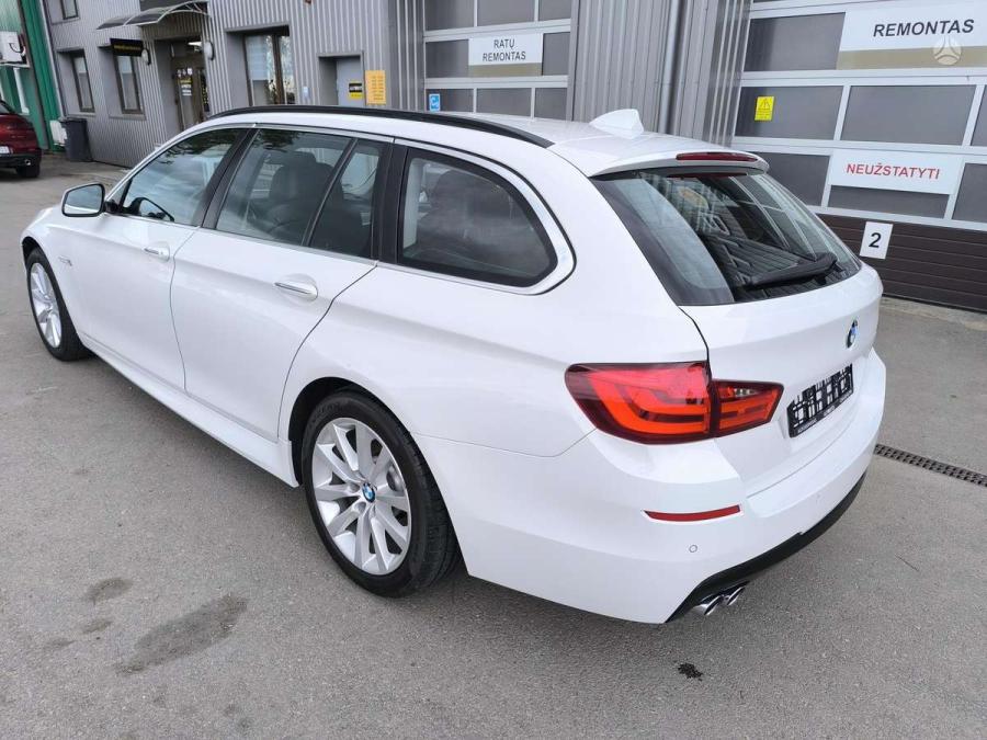 Grey BMW 525 2013 in Joniskis, with an engine capacity of 2.00 L and mileage of 230 thousand km for 11200 €, photo 4 on AUTOMOTO.COM.LV