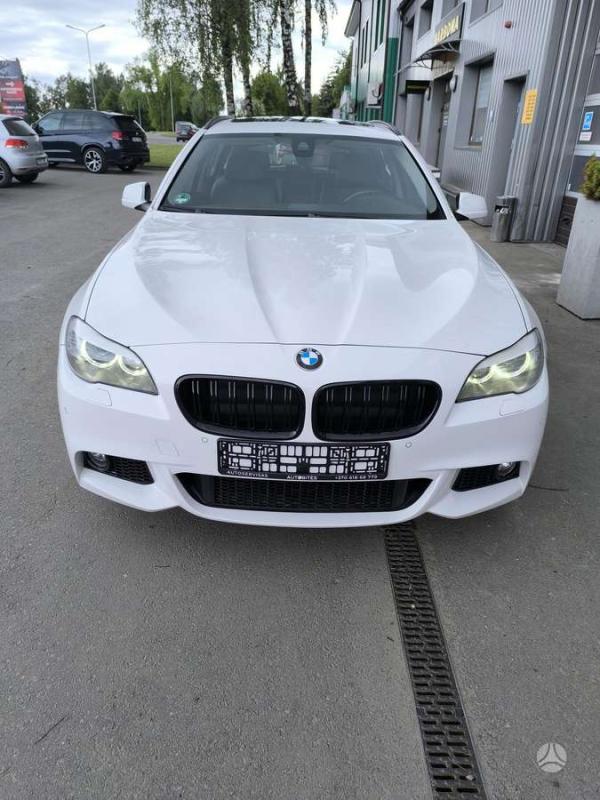 Grey BMW 525 2013 in Joniskis, with an engine capacity of 2.00 L and mileage of 230 thousand km for 11200 €, photo 8 on AUTOMOTO.COM.LV