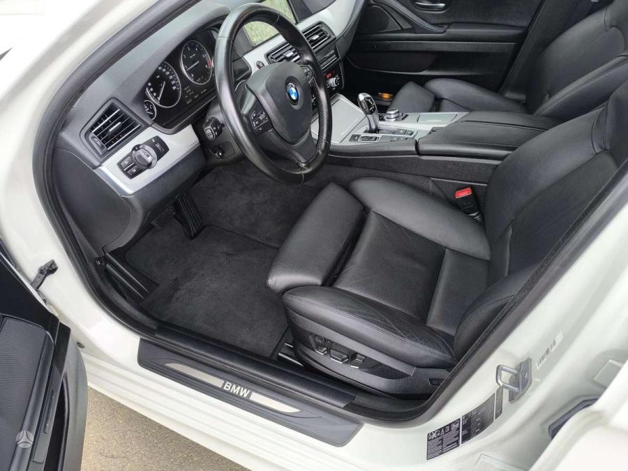Grey BMW 525 2013 in Joniskis, with an engine capacity of 2.00 L and mileage of 230 thousand km for 11200 €, photo 10 on AUTOMOTO.COM.LV