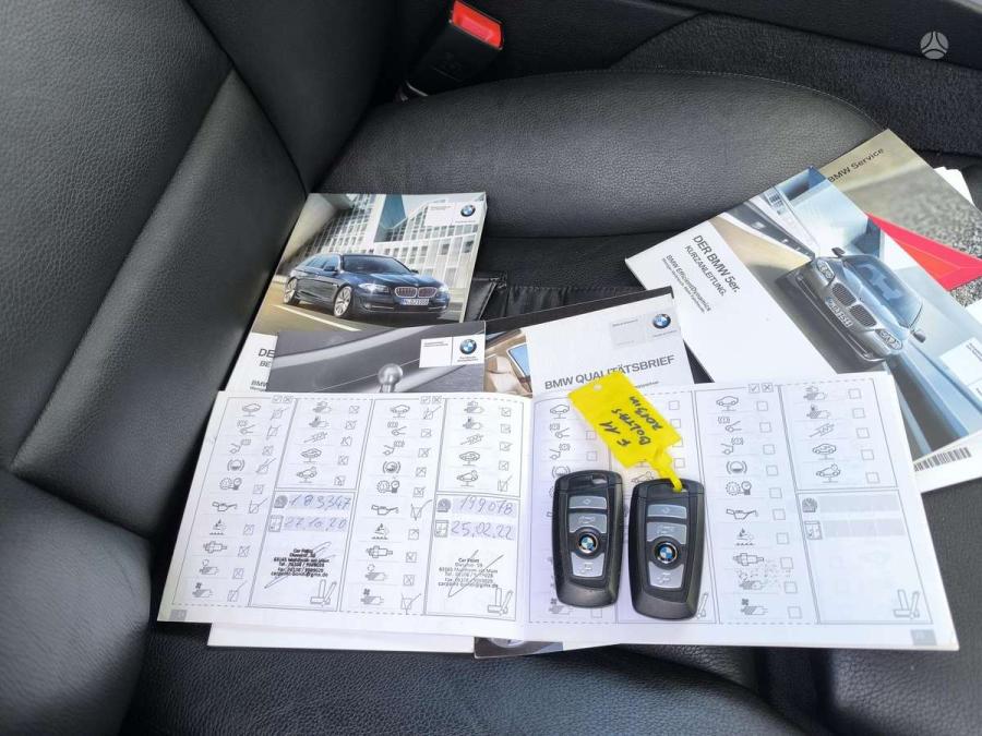 Grey BMW 525 2013 in Joniskis, with an engine capacity of 2.00 L and mileage of 230 thousand km for 11200 €, photo 24 on AUTOMOTO.COM.LV