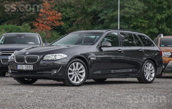 Pelēks BMW 525 2013 Rīga, ar dzinēja tilpumu 2.00 L un nobraukumu 222 tūkst. km par 9990 €, foto 1 vietnē AUTOMOTO.COM.LV