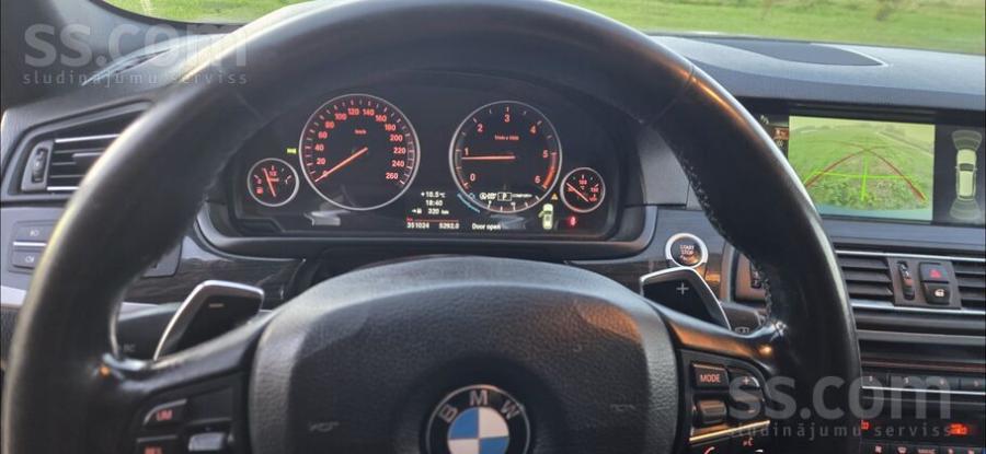 Pelēks BMW 525 2013 Jēkabpils, ar dzinēja tilpumu 2.00 L un nobraukumu 351 tūkst. km par 9500 €, foto 7 vietnē AUTOMOTO.COM.LV