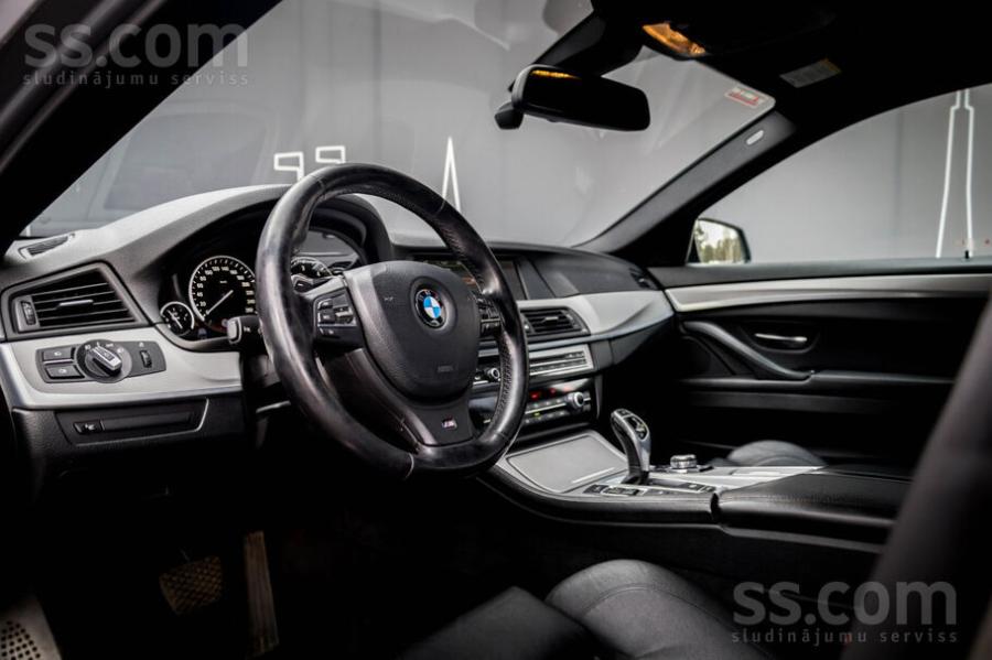 Pelēks BMW 525 2013 Rīga, ar dzinēja tilpumu 2.00 L un nobraukumu 259 tūkst. km par 9490 €, foto 10 vietnē AUTOMOTO.COM.LV
