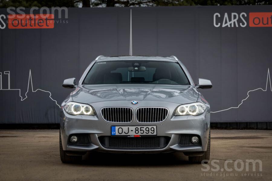 Pelēks BMW 525 2013 Rīga, ar dzinēja tilpumu 2.00 L un nobraukumu 259 tūkst. km par 9490 €, foto 3 vietnē AUTOMOTO.COM.LV