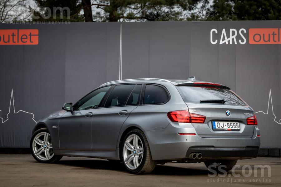 Pelēks BMW 525 2013 Rīga, ar dzinēja tilpumu 2.00 L un nobraukumu 259 tūkst. km par 9490 €, foto 7 vietnē AUTOMOTO.COM.LV