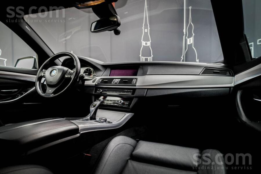 Pelēks BMW 525 2013 Rīga, ar dzinēja tilpumu 2.00 L un nobraukumu 259 tūkst. km par 9490 €, foto 12 vietnē AUTOMOTO.COM.LV