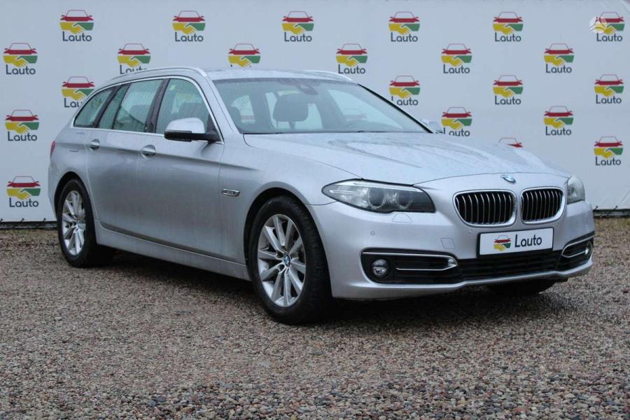 Pelēks BMW 525 2014 Viļņa, ar dzinēja tilpumu 2.00 L un nobraukumu 316 tūkst. km par 9990 €, foto 2 vietnē AUTOMOTO.COM.LV