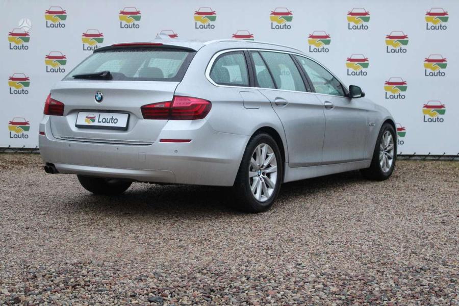 Pelēks BMW 525 2014 Viļņa, ar dzinēja tilpumu 2.00 L un nobraukumu 316 tūkst. km par 9990 €, foto 3 vietnē AUTOMOTO.COM.LV