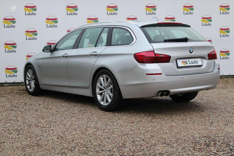 Pelēks BMW 525 2014 Viļņa, ar dzinēja tilpumu 2.00 L un nobraukumu 316 tūkst. km par 9990 €, foto 4 vietnē AUTOMOTO.COM.LV