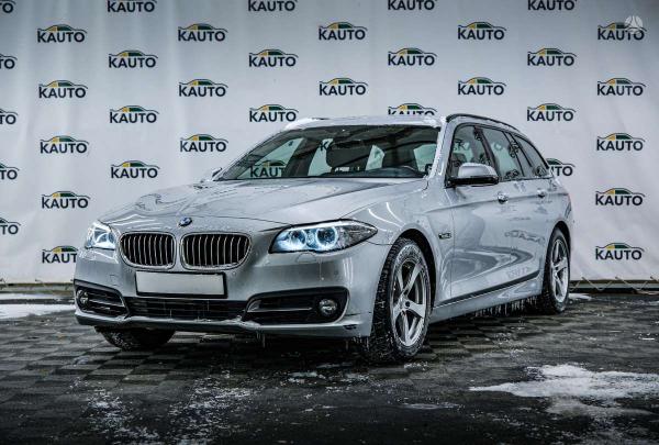 Grey BMW 525 2014 in Kaunas, with an engine capacity of 2.00 L and mileage of 282 thousand km for 9790 €, photo 1 on AUTOMOTO.COM.LV