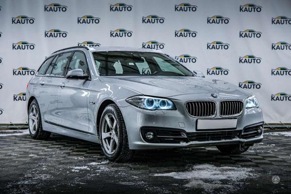 Grey BMW 525 2014 in Kaunas, with an engine capacity of 2.00 L and mileage of 282 thousand km for 9790 €, photo 2 on AUTOMOTO.COM.LV