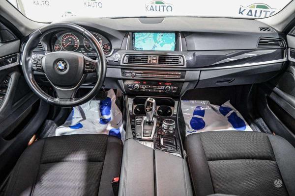 Grey BMW 525 2014 in Kaunas, with an engine capacity of 2.00 L and mileage of 282 thousand km for 9790 €, photo 8 on AUTOMOTO.COM.LV