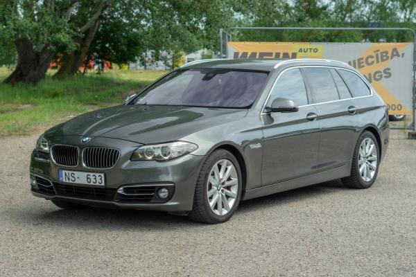 Pelēks BMW 525 2014 Rīga, ar dzinēja tilpumu 2.00 L un nobraukumu 346 tūkst. km par 10800 €, foto 1 vietnē AUTOMOTO.COM.LV