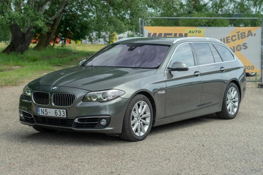 Pelēks BMW 525 2014 Rīga, ar dzinēja tilpumu 2.00 L un nobraukumu 346 tūkst. km par 10800 €, foto 1 vietnē AUTOMOTO.COM.LV