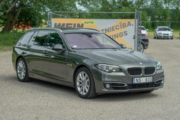 Pelēks BMW 525 2014 Rīga, ar dzinēja tilpumu 2.00 L un nobraukumu 346 tūkst. km par 10800 €, foto 5 vietnē AUTOMOTO.COM.LV