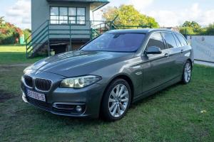 Pelēks BMW 525 2014 Liepāja, ar dzinēja tilpumu 2.00 L un nobraukumu 346 tūkst. km par 8800 €, foto  vietnē AUTOMOTO.COM.LV
