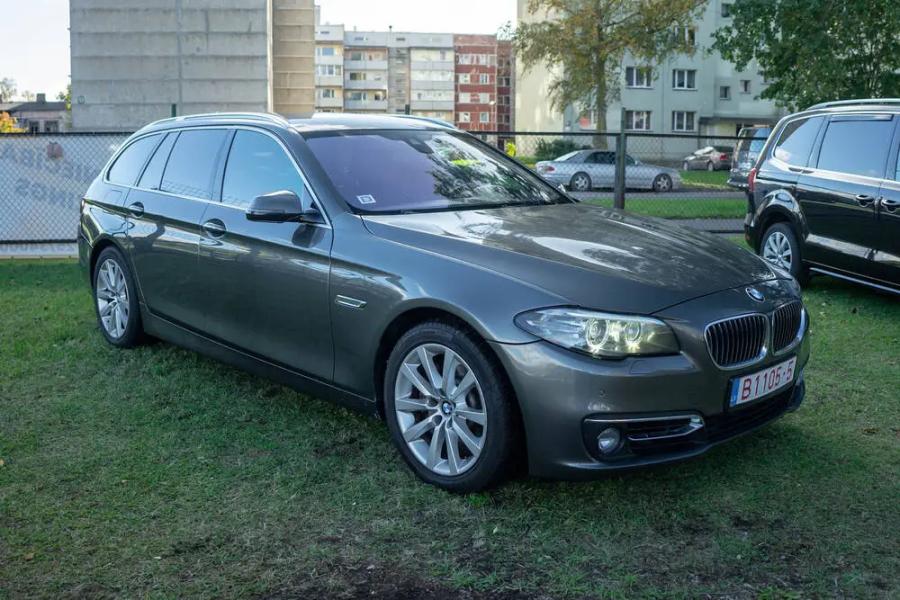 Pelēks BMW 525 2014 Liepāja, ar dzinēja tilpumu 2.00 L un nobraukumu 346 tūkst. km par 8800 €, foto 3 vietnē AUTOMOTO.COM.LV