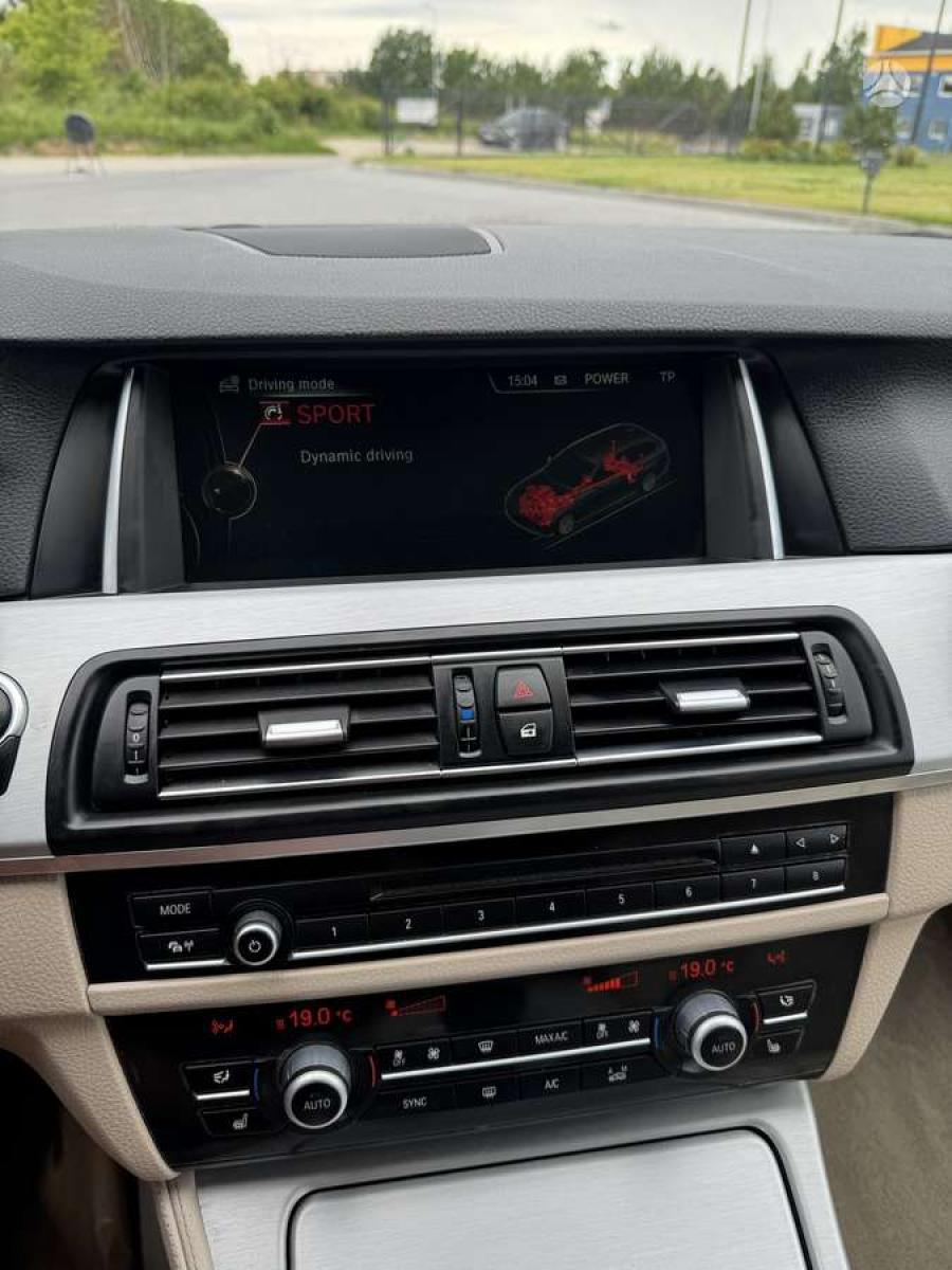 Grey BMW 525 2014 in Telschi, with an engine capacity of 2.00 L and mileage of 257 thousand km for 8800 €, photo 35 on AUTOMOTO.COM.LV