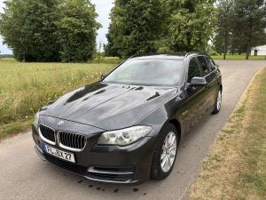 Pelēks BMW 525 2014 Panevēža, ar dzinēja tilpumu 2.00 L un nobraukumu 251 tūkst. km par 8250 €, foto  vietnē AUTOMOTO.COM.LV