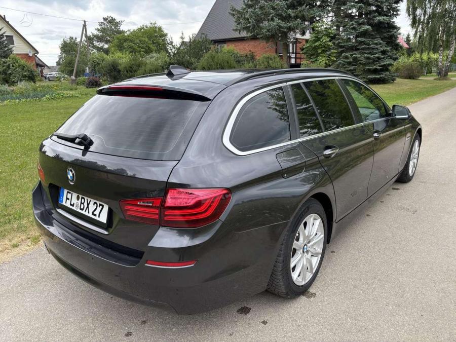 Pelēks BMW 525 2014 Panevēža, ar dzinēja tilpumu 2.00 L un nobraukumu 251 tūkst. km par 8250 €, foto 5 vietnē AUTOMOTO.COM.LV