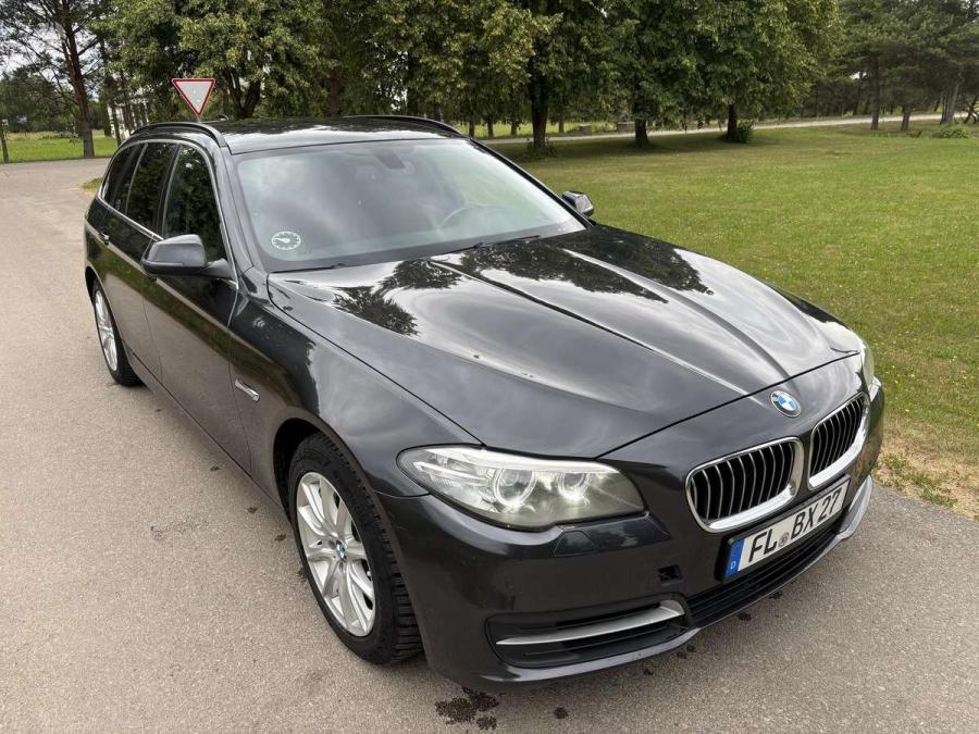 Pelēks BMW 525 2014 Panevēža, ar dzinēja tilpumu 2.00 L un nobraukumu 251 tūkst. km par 8250 €, foto 6 vietnē AUTOMOTO.COM.LV