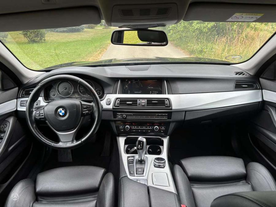 Pelēks BMW 525 2014 Panevēža, ar dzinēja tilpumu 2.00 L un nobraukumu 251 tūkst. km par 8250 €, foto 17 vietnē AUTOMOTO.COM.LV