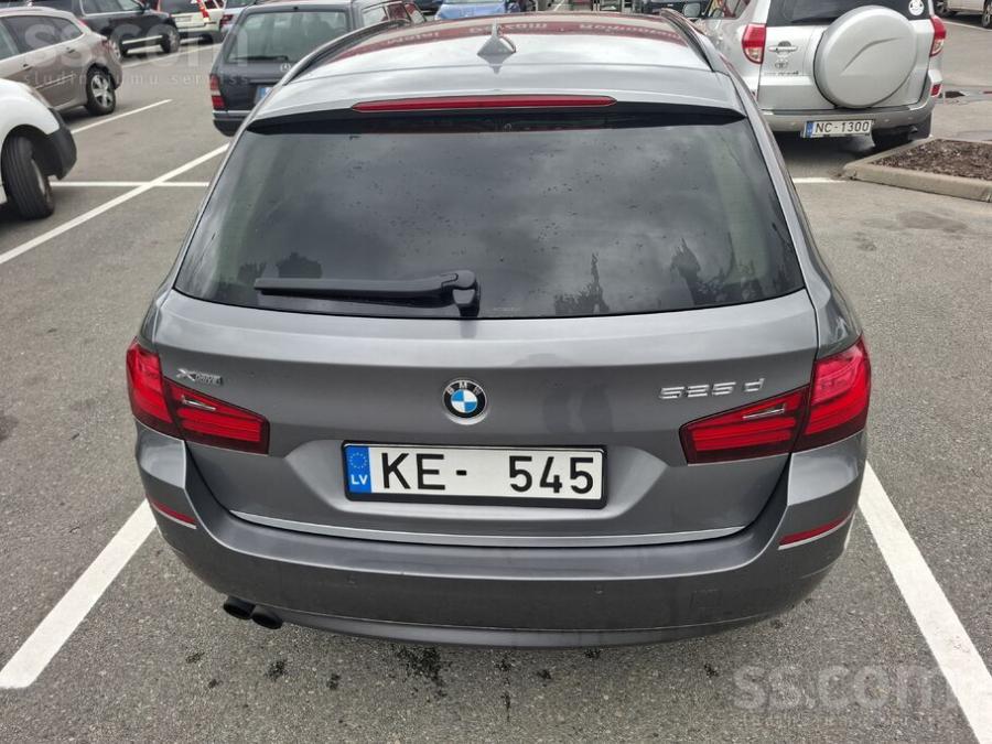 Pelēks BMW 525 2014 Rīga, ar dzinēja tilpumu 2.50 L un nobraukumu 237 tūkst. km par 13299 €, foto 3 vietnē AUTOMOTO.COM.LV