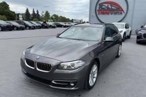 Grey BMW 525 2014 in Telschi, with an engine capacity of 2.00 L and mileage of 256 thousand km for 8690 €, photo 6 on AUTOMOTO.COM.LV