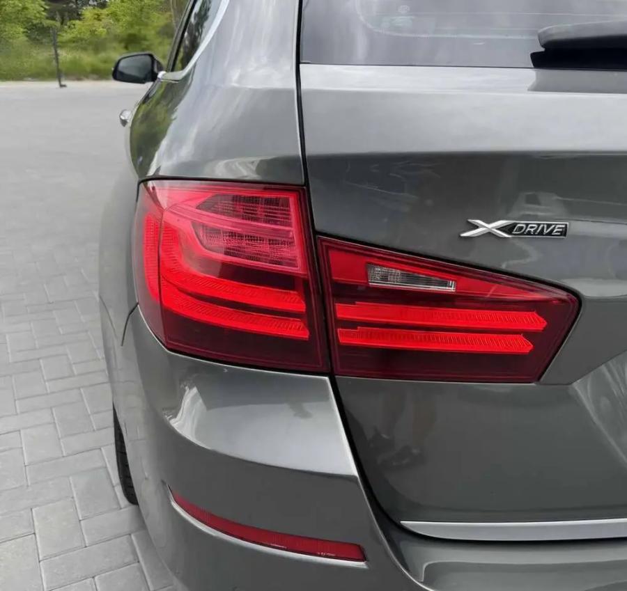 Grey BMW 525 2014 in Telschi, with an engine capacity of 2.00 L and mileage of 256 thousand km for 8690 €, photo 25 on AUTOMOTO.COM.LV