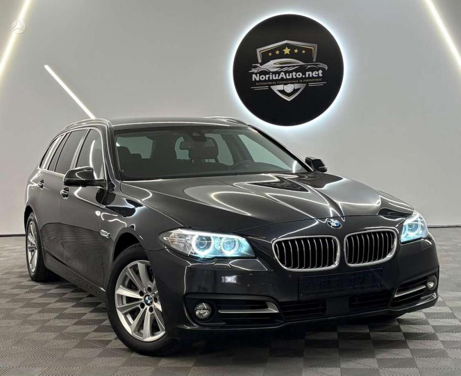 Pelēks BMW 525 2014 Marijampole, ar dzinēja tilpumu 2.00 L un nobraukumu 301 tūkst. km par 9999 €, foto 1 vietnē AUTOMOTO.COM.LV