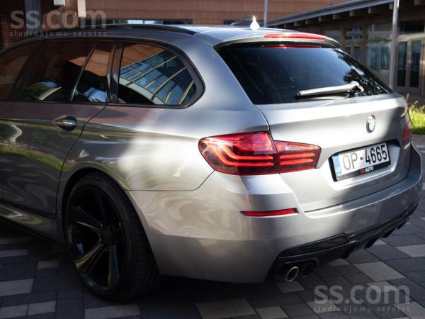 Grey BMW 525 2014 in Liepaja, with an engine capacity of 2.00 L and mileage of 255 thousand km for 13000 €, photo 9 on AUTOMOTO.COM.LV