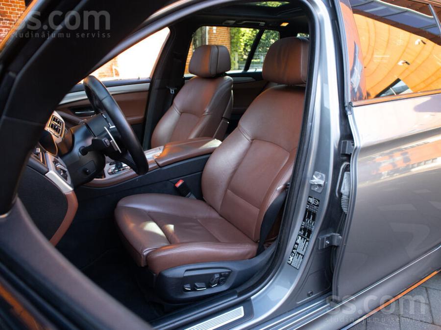 Pelēks BMW 525 2014 Liepāja, ar dzinēja tilpumu 2.00 L un nobraukumu 255 tūkst. km par 12700 €, foto 18 vietnē AUTOMOTO.COM.LV