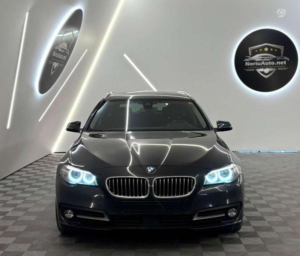 Grey BMW 525 2014 in Marijampole, with an engine capacity of 2.00 L and mileage of 301 thousand km for 8850 €, photo 5 on AUTOMOTO.COM.LV