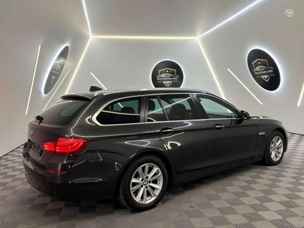 Grey BMW 525 2014 in Marijampole, with an engine capacity of 2.00 L and mileage of 301 thousand km for 8850 €, photo 8 on AUTOMOTO.COM.LV
