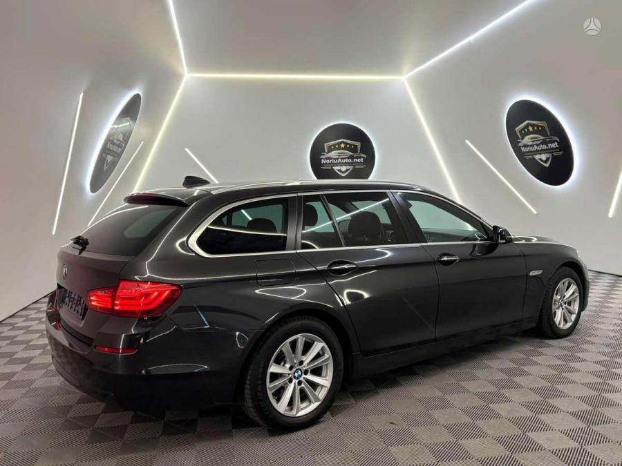 Grey BMW 525 2014 in Marijampole, with an engine capacity of 2.00 L and mileage of 301 thousand km for 8850 €, photo 9 on AUTOMOTO.COM.LV