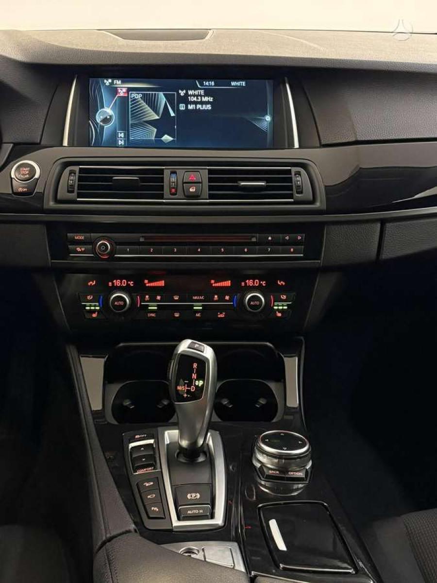 Grey BMW 525 2014 in Marijampole, with an engine capacity of 2.00 L and mileage of 301 thousand km for 8850 €, photo 19 on AUTOMOTO.COM.LV